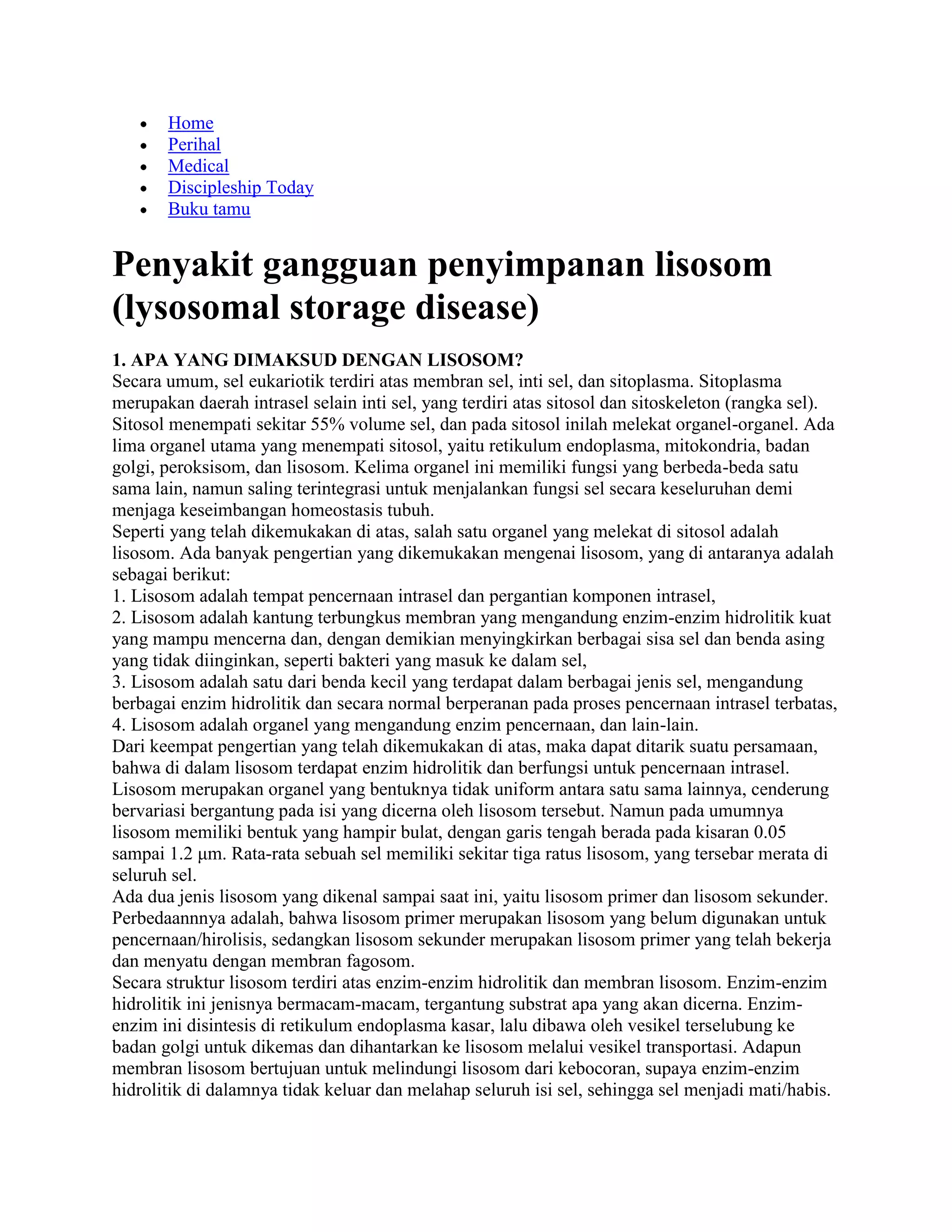 Lysosom AKPER PEMKAB MUNA | DOCX