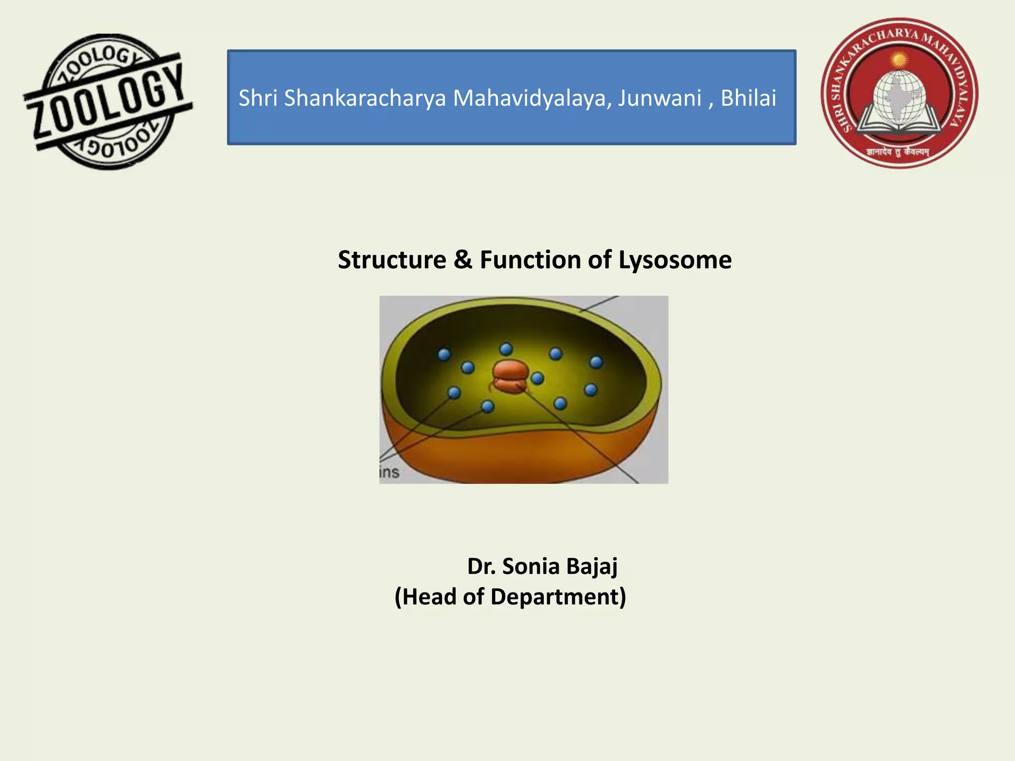 Lysosome | PPTX