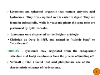 lysosome_ppt.pptx STRUCTURE AND FUNCTION | PPTX