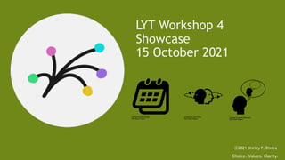 Linking Your Thinking (LYT) Cohort 4 Showcase | PPT