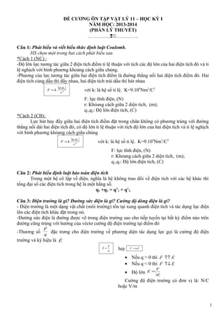 Ly thuyet vl 11 | PDF