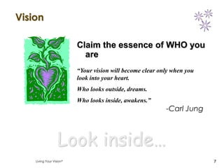 Living Your Vision Slide Presentation | PPSX