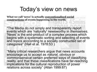 Lz411 2013 news discourse | PPTX