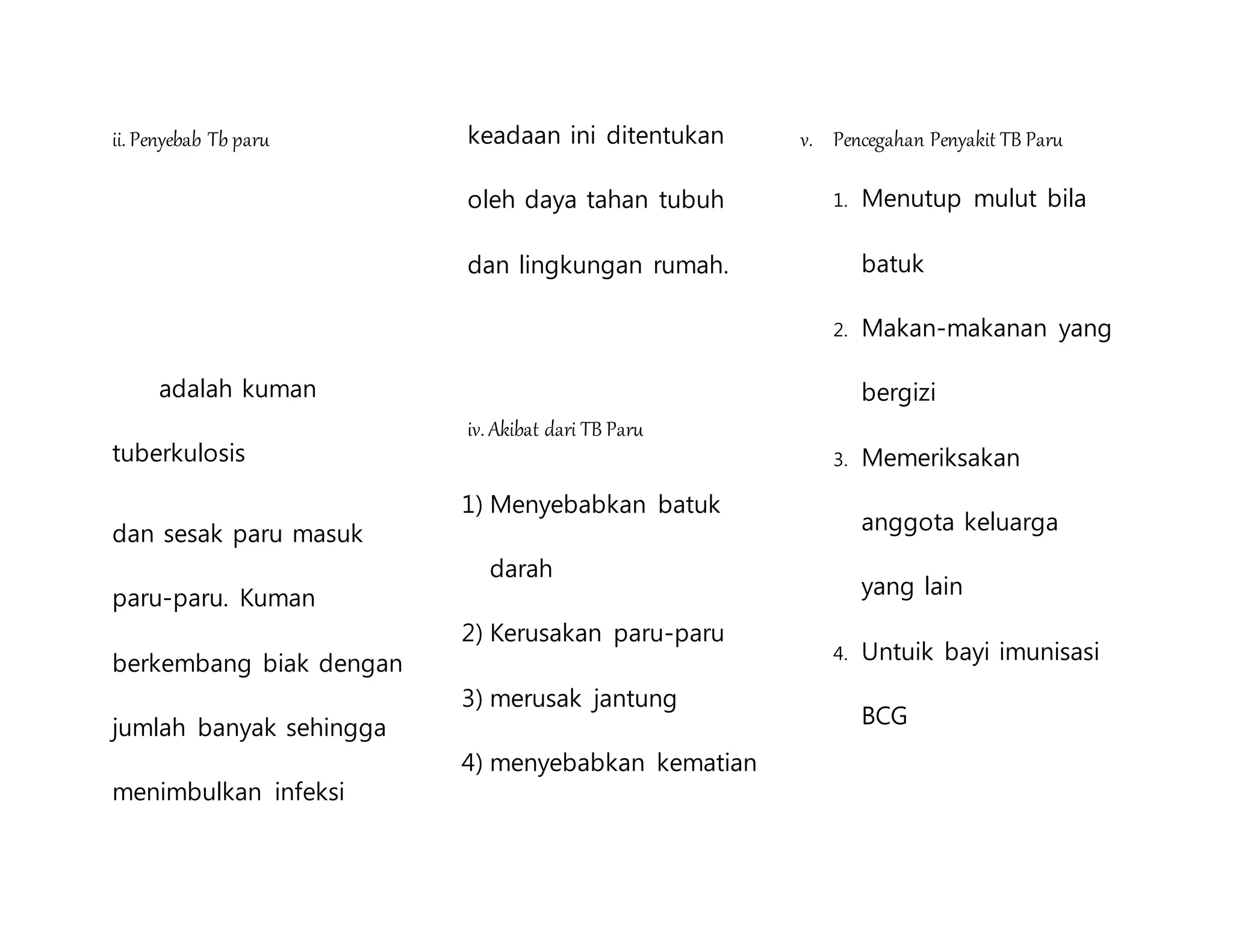 Leaflet tb paru | DOCX