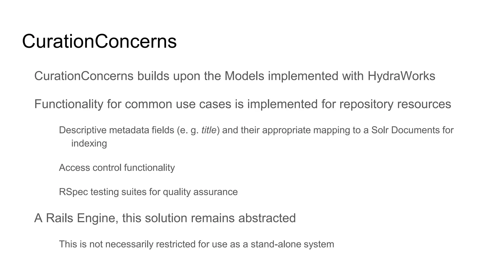 Modeling Geospatial Data in Hydra Using GeoConcerns | PPTX