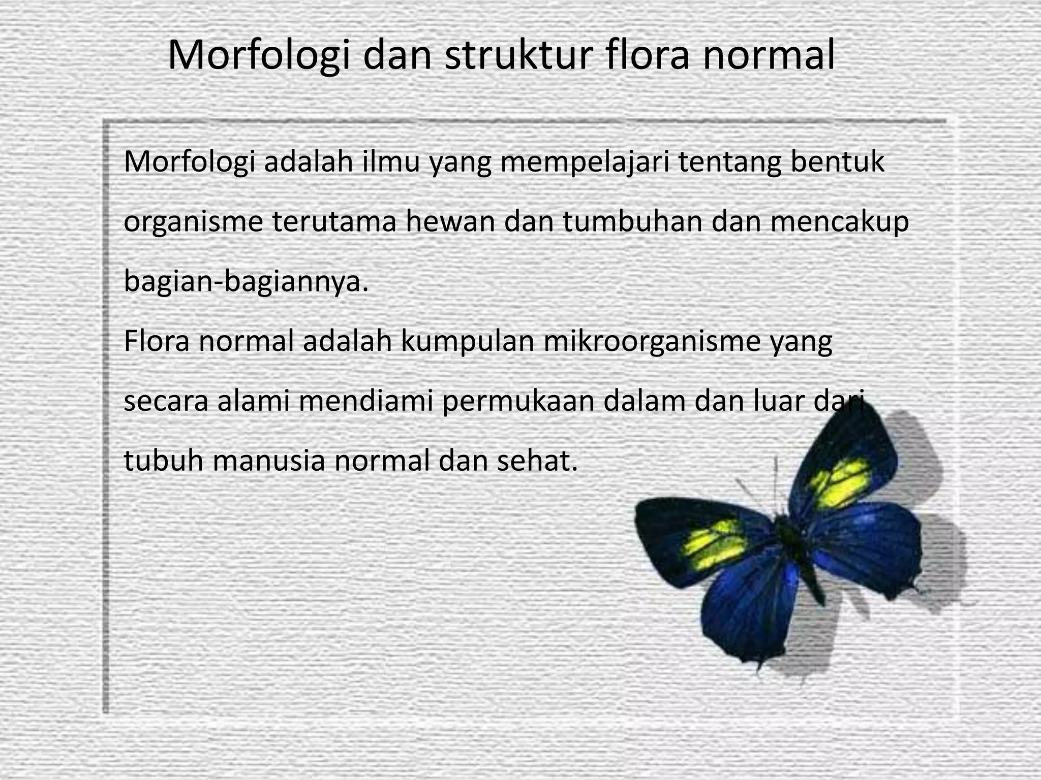 Konsep dasar mikrobiologi (indriana fitri) | PPTX