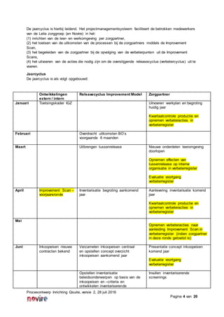 Ontwerp inrichting Kwaliteitssysteem | Zorgpartners | PDF