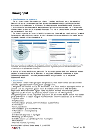 Ontwerp inrichting Kwaliteitssysteem | Zorgpartners | PDF