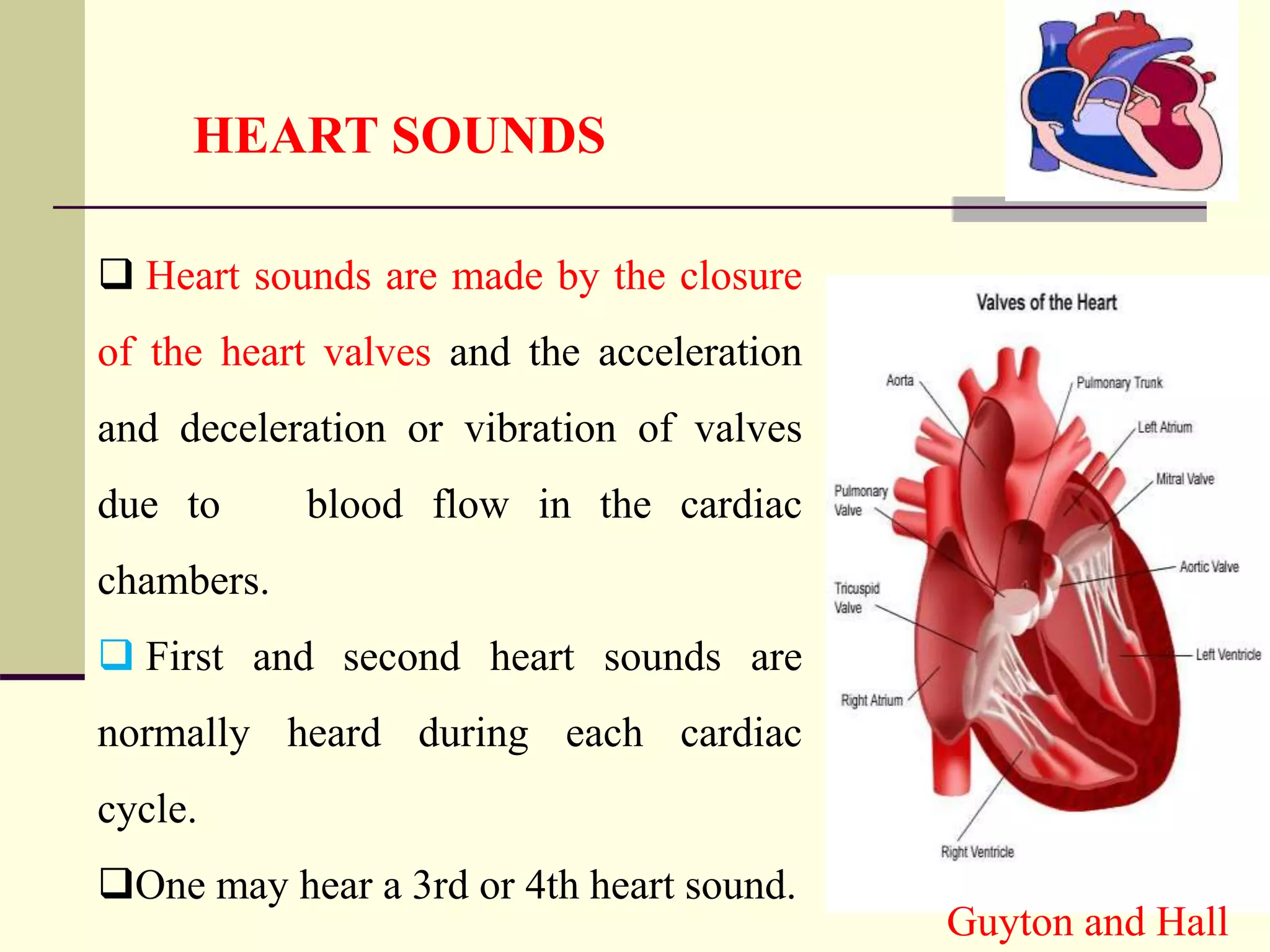 Heart sounds | PPT