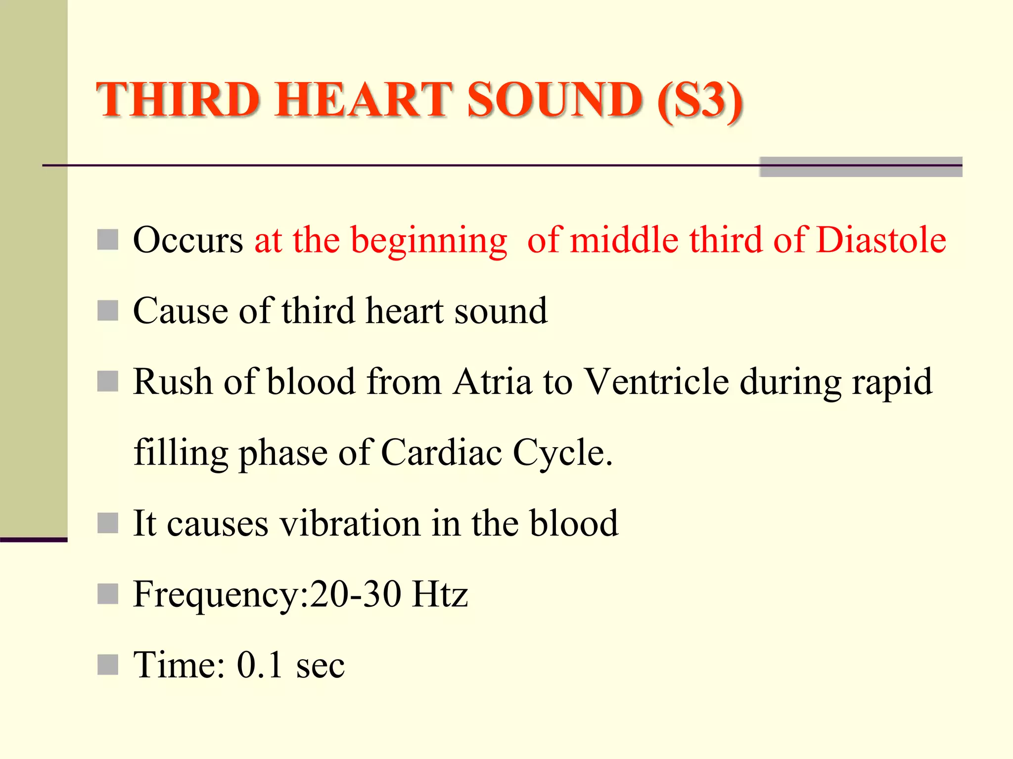 Heart sounds | PPT