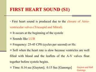 Heart sounds | PPT