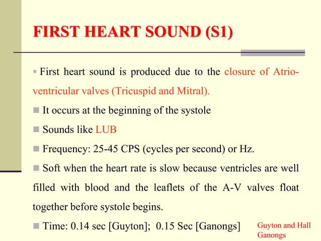 Heart sounds | PPT