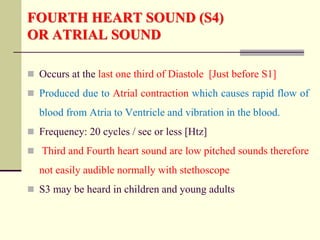 Heart sounds | PPT