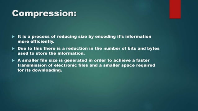 Lzw compression | PPTX