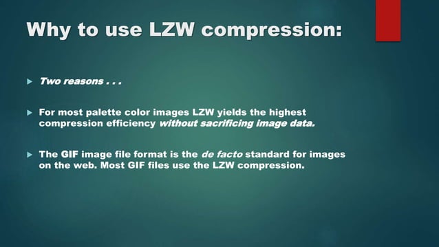 Lzw compression | PPTX