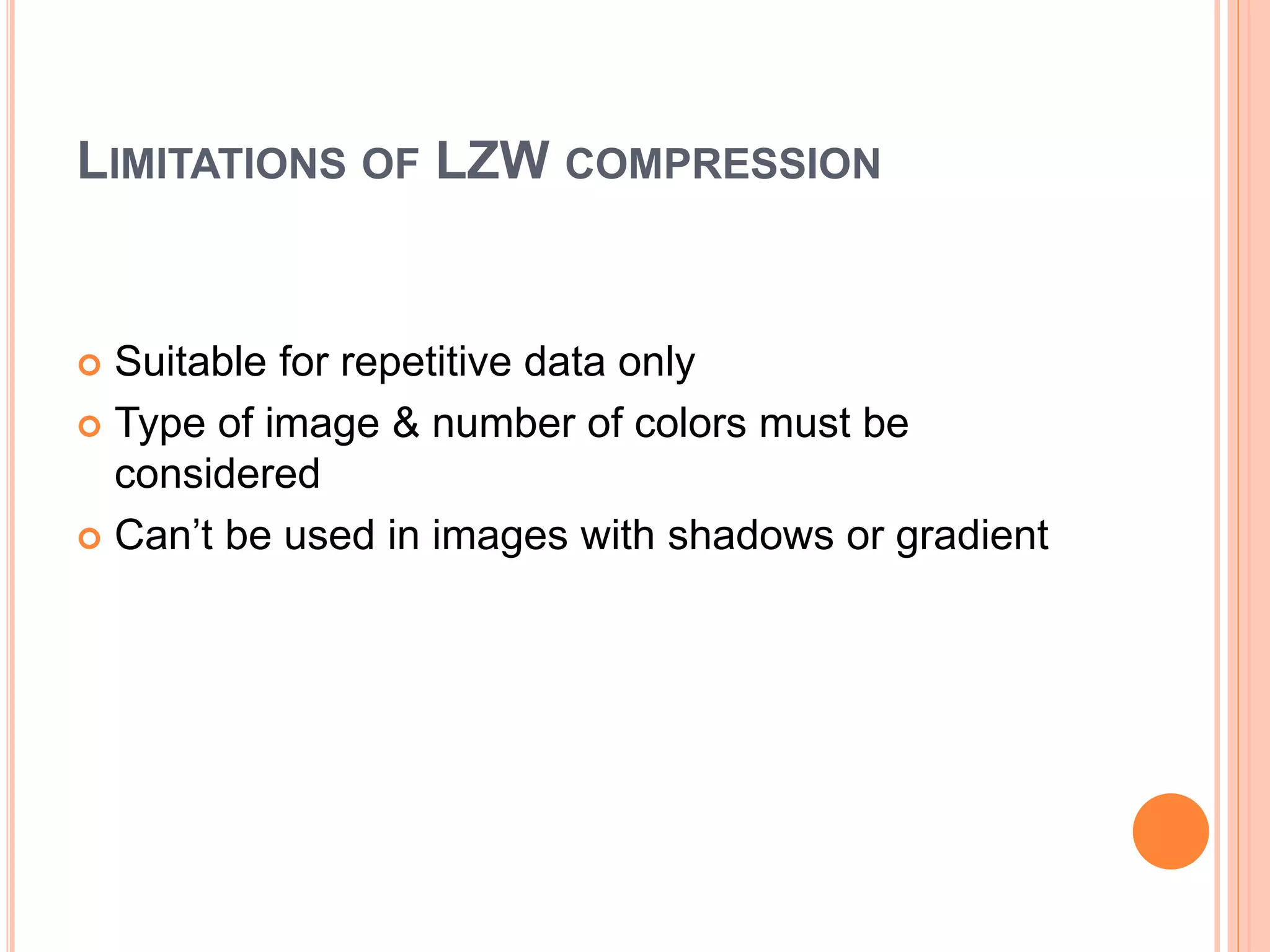 Lzw compression ppt | PPTX
