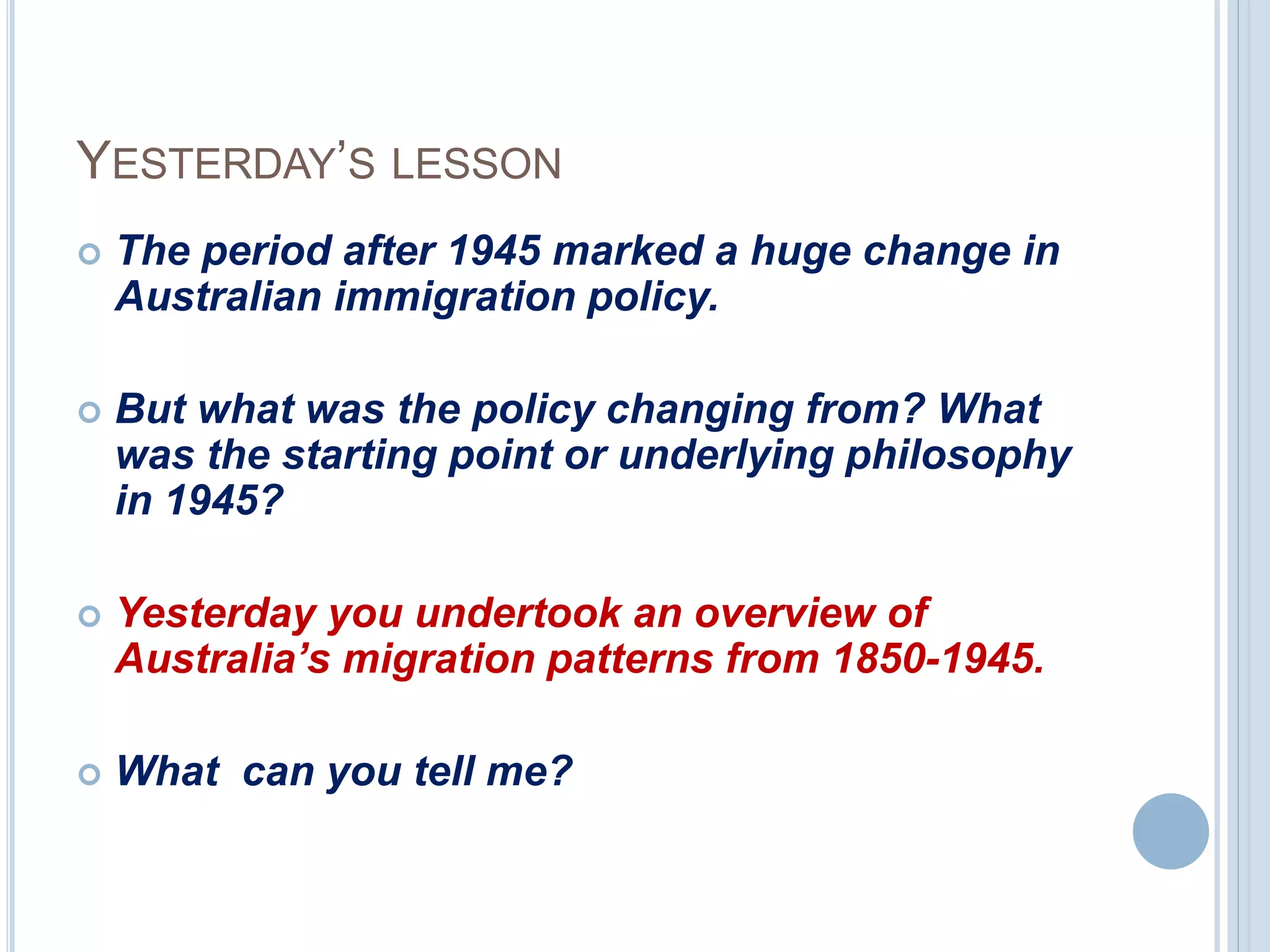 Populate or perish PPT | PPT