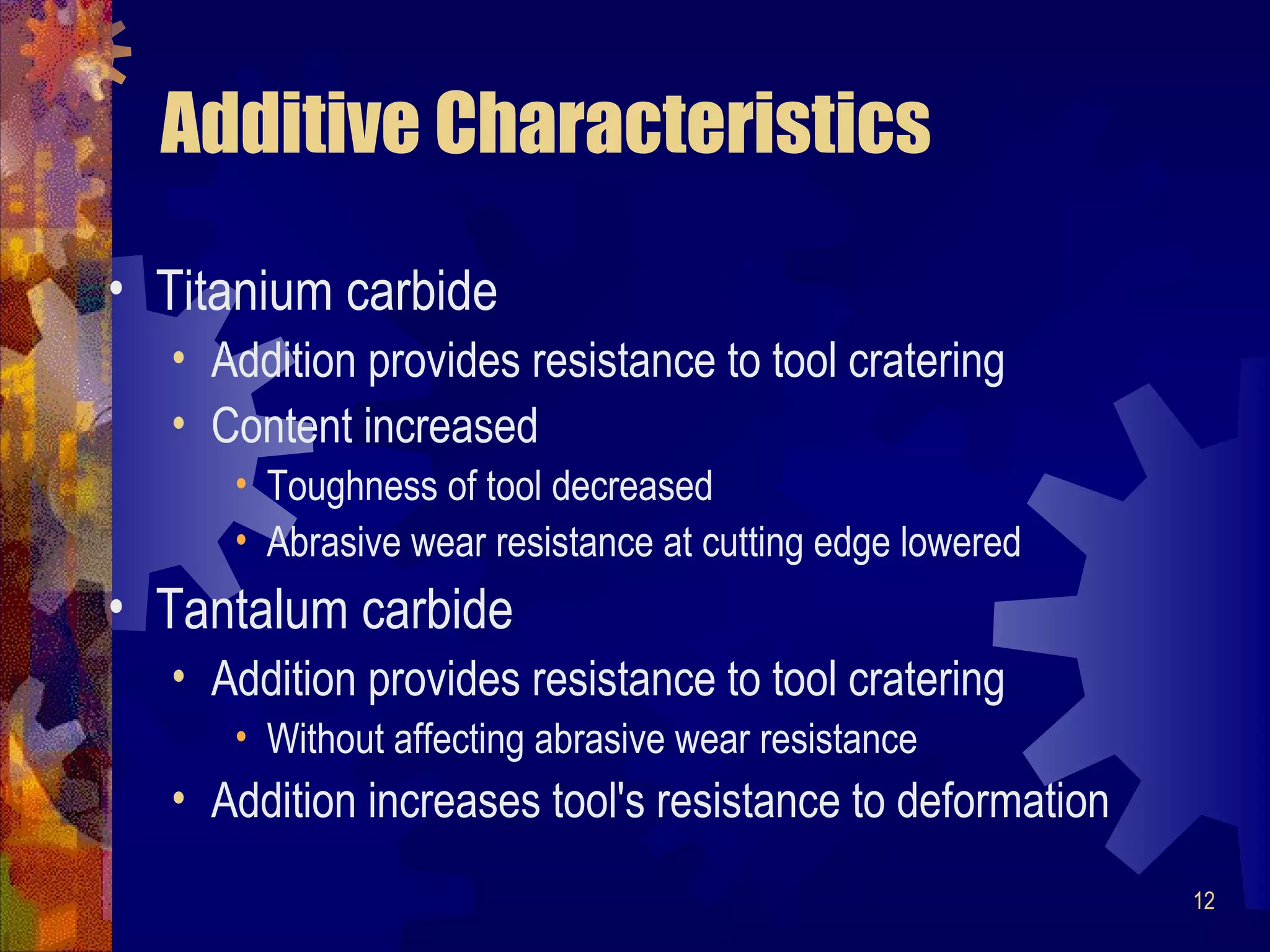cutting tool materials | PPT
