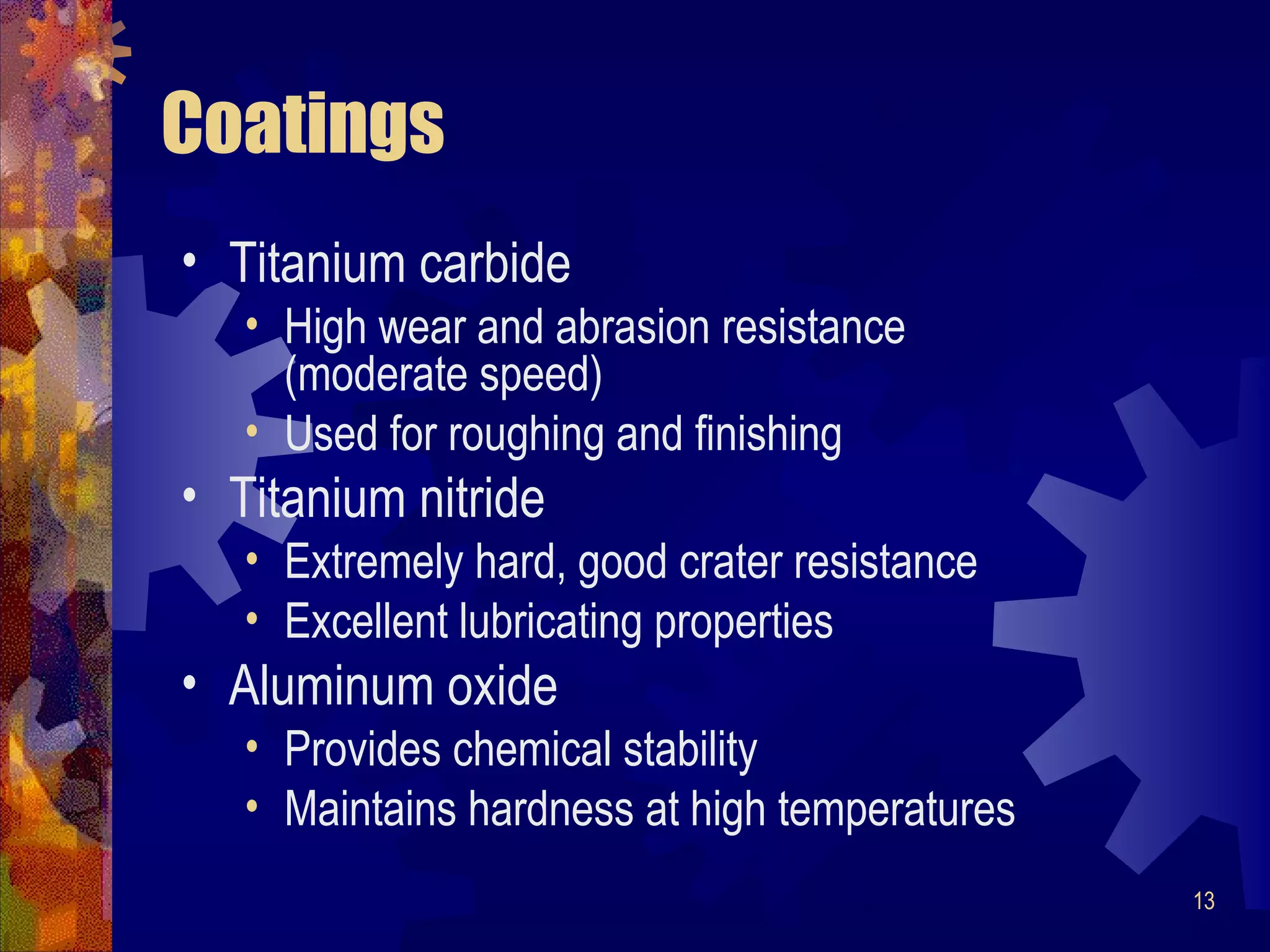 cutting tool materials | PPT