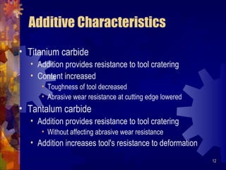 cutting tool materials | PPT
