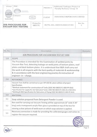 M-05- JOB PROCEDURE FOR VACCUM BOX TESTING.pdf