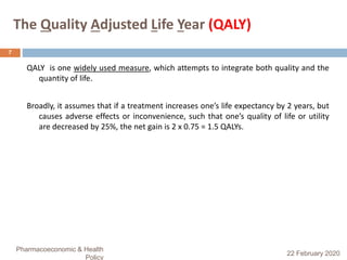 Pharmacoeconomics & health policy | PPT