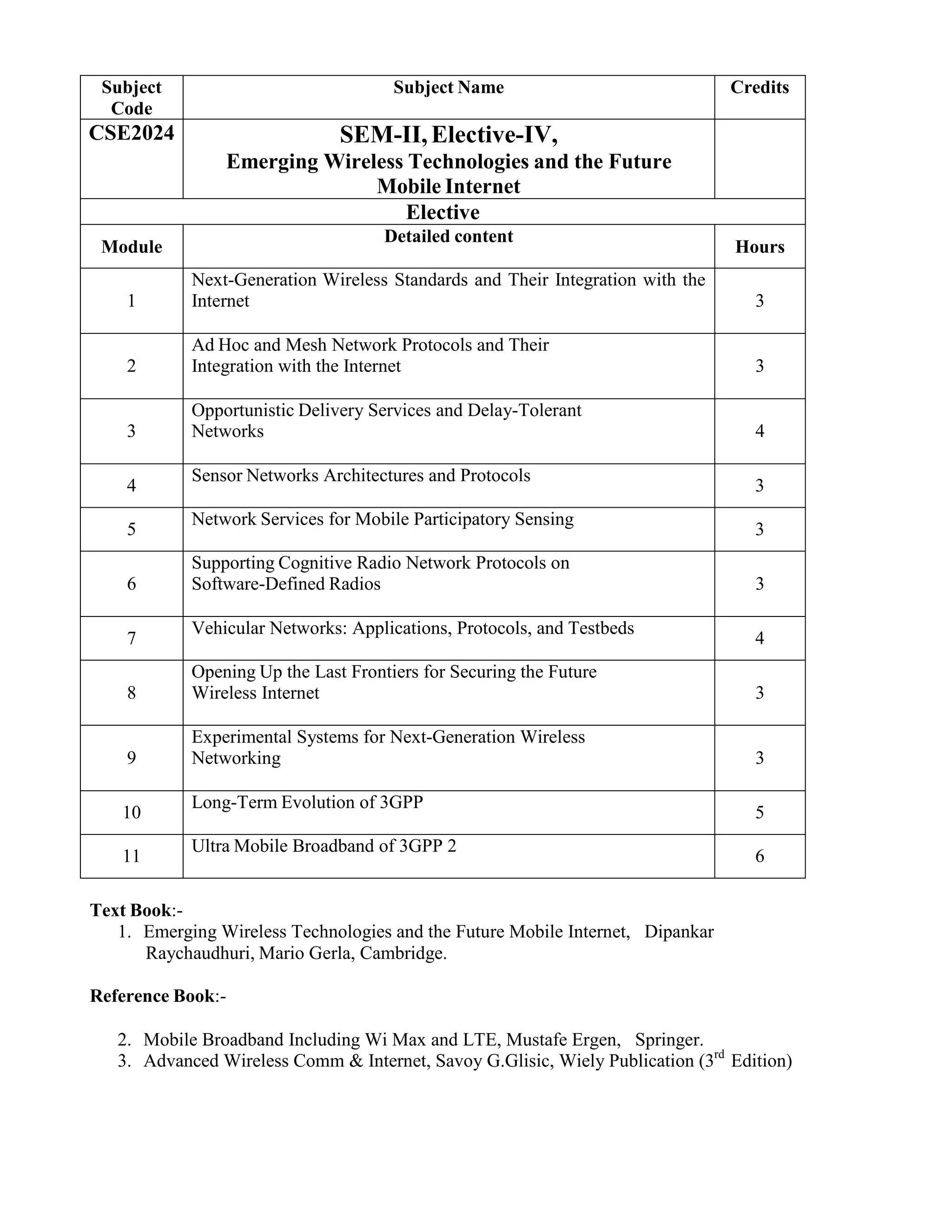 Mumbai University M.E computer engg syllabus | PDF