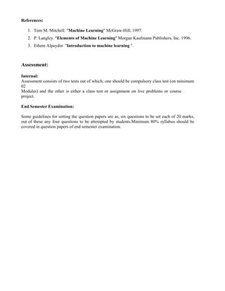 Mumbai University M.E computer engg syllabus | PDF