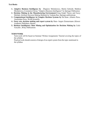 Mumbai University M.E computer engg syllabus | PDF