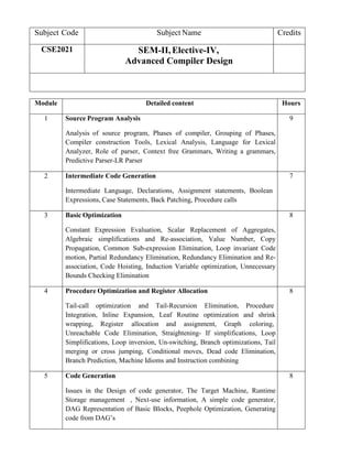 Mumbai University M.E computer engg syllabus | PDF
