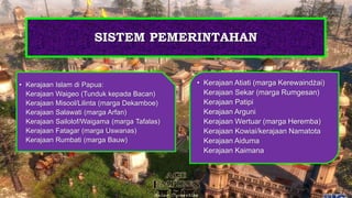 Sejarah Kerajaan Islam di Papua | PPTX