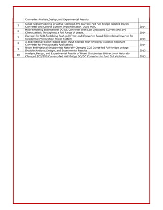 M.tech ieee 2014 15 electrical&electronics&power electronics&vlsi | PDF
