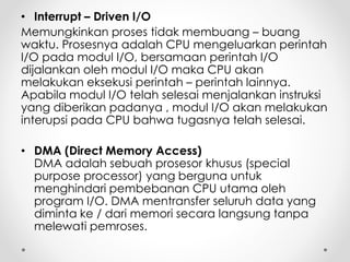 Modul I/O by MRobbyF | PPTX