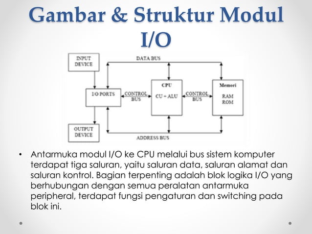 Modul I/O by MRobbyF | PPTX