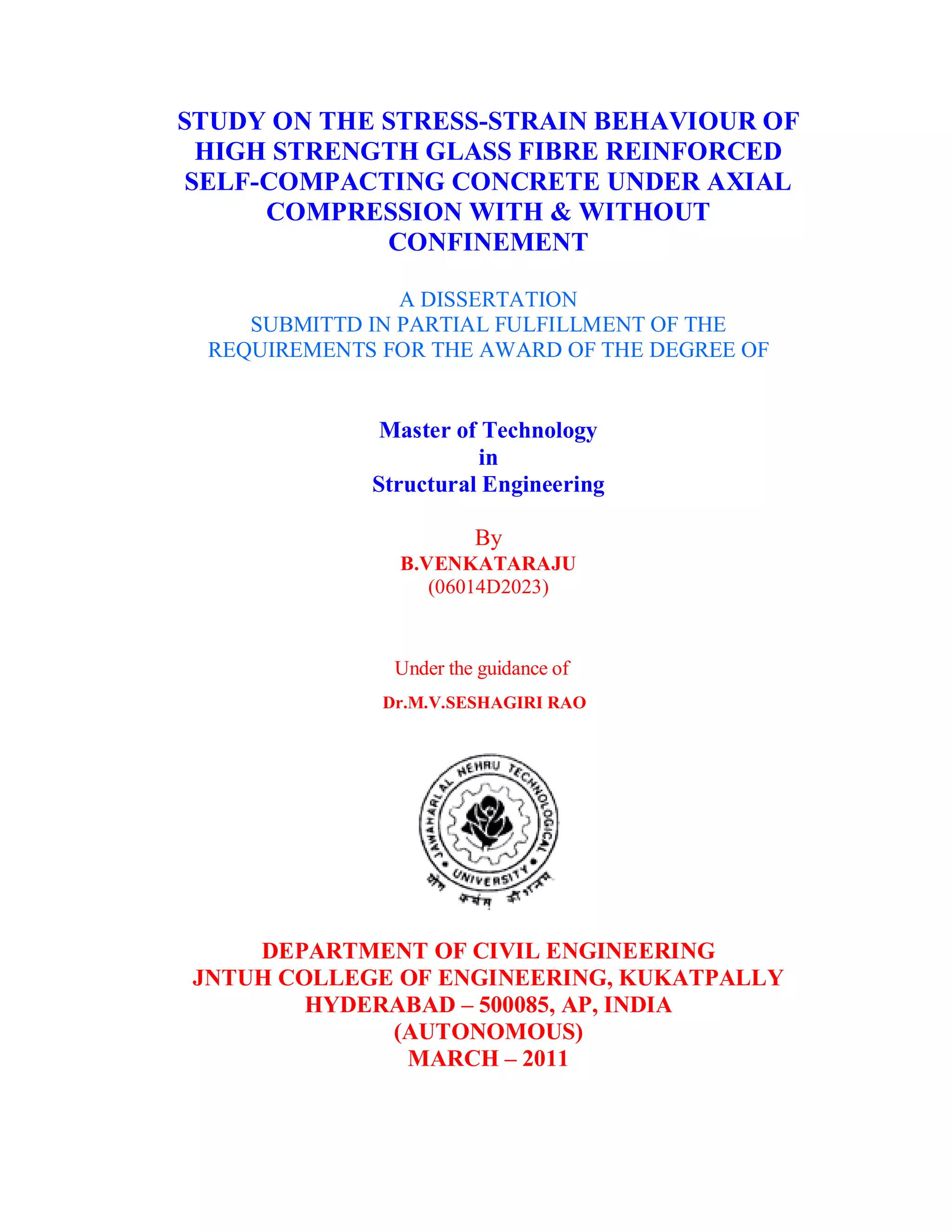 M.tech thesis | PDF