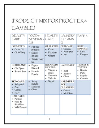 3'c Report (Johnson & Johnson, Proctor And Gamble, Amway) | DOCX