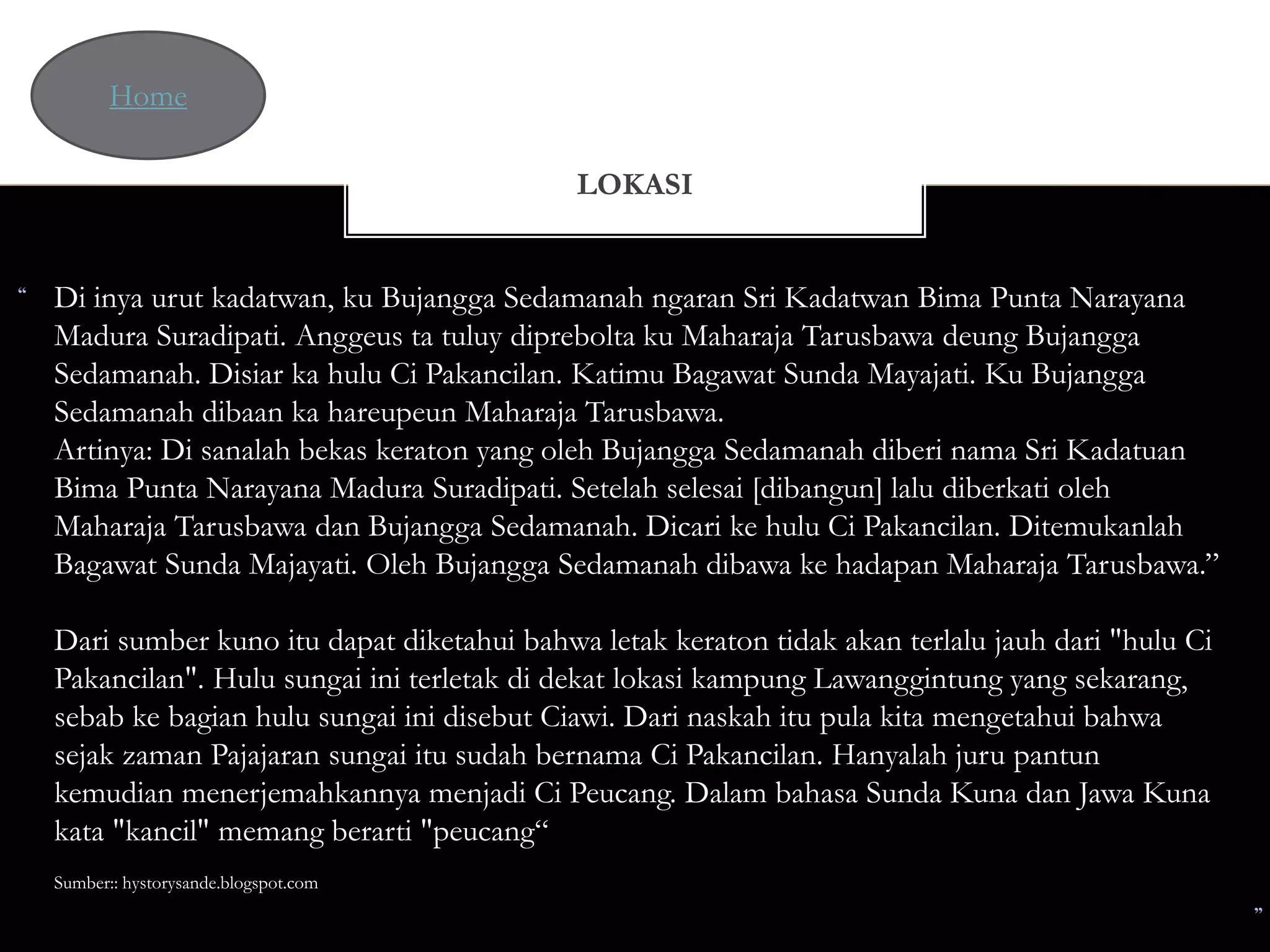 Sejarah kerajaan Padjadjaran | PPTX