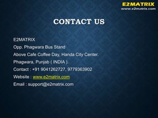 M Tech Projects List | PPTX | Computer Networking | Computing