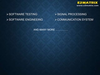 M Tech Projects List | PPT