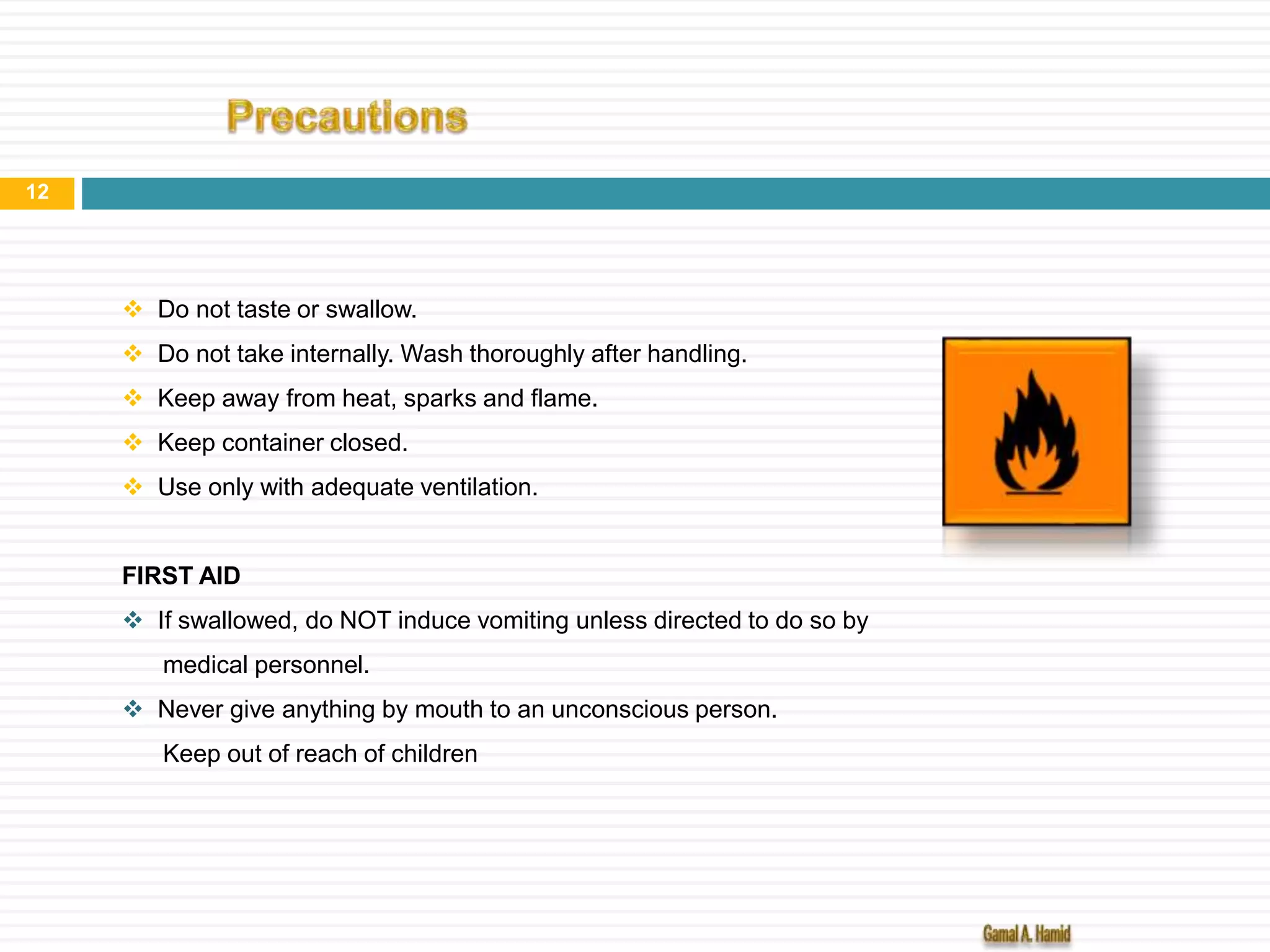 Hazardous chemicals handling | PPTX