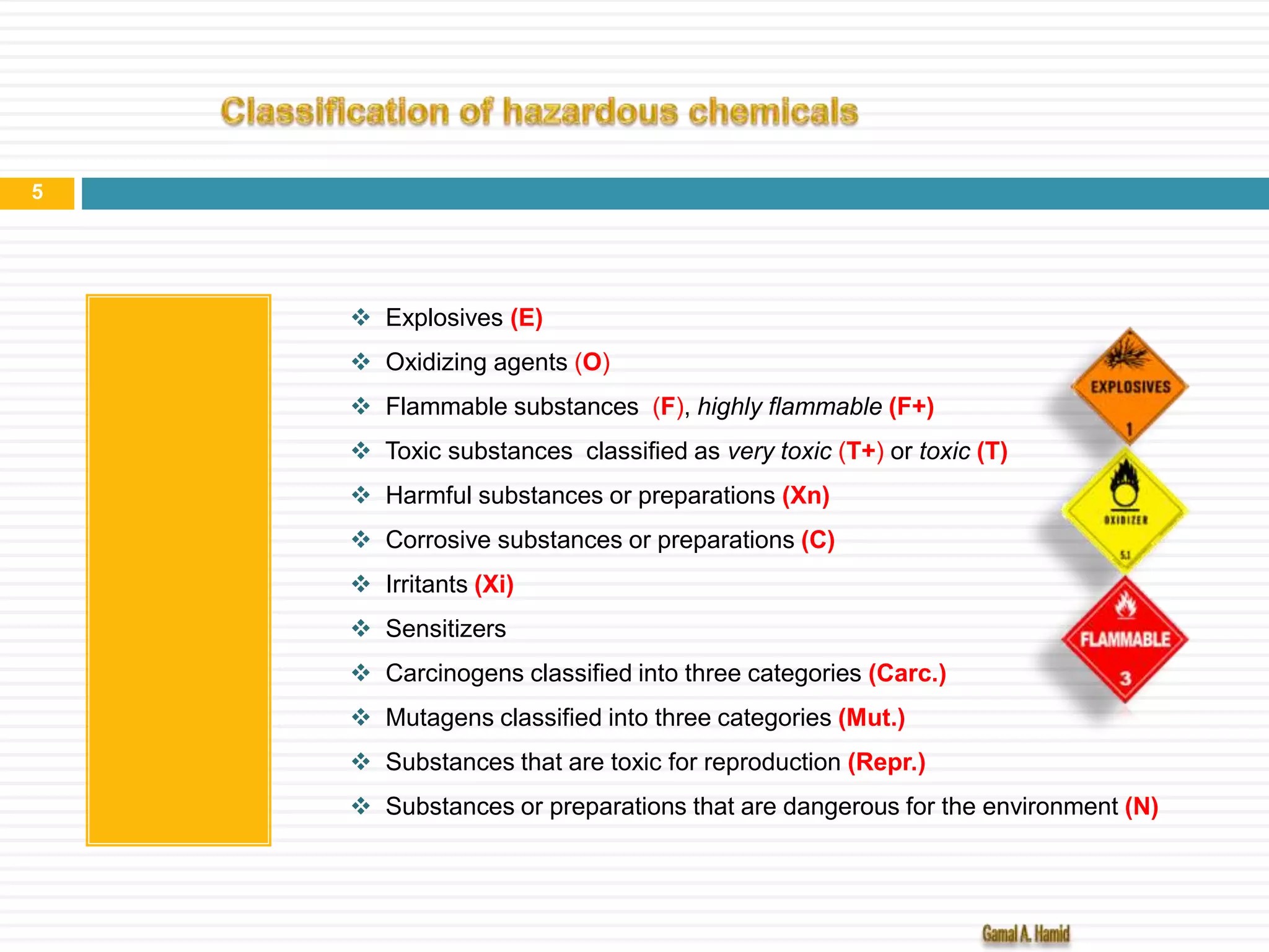 Hazardous chemicals handling | PPTX