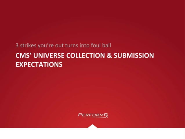 CMS Program Audit Universe Preparation M. Juhanson | PPT