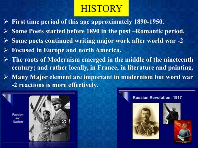 Overview of Modernist Literature- | PPTX