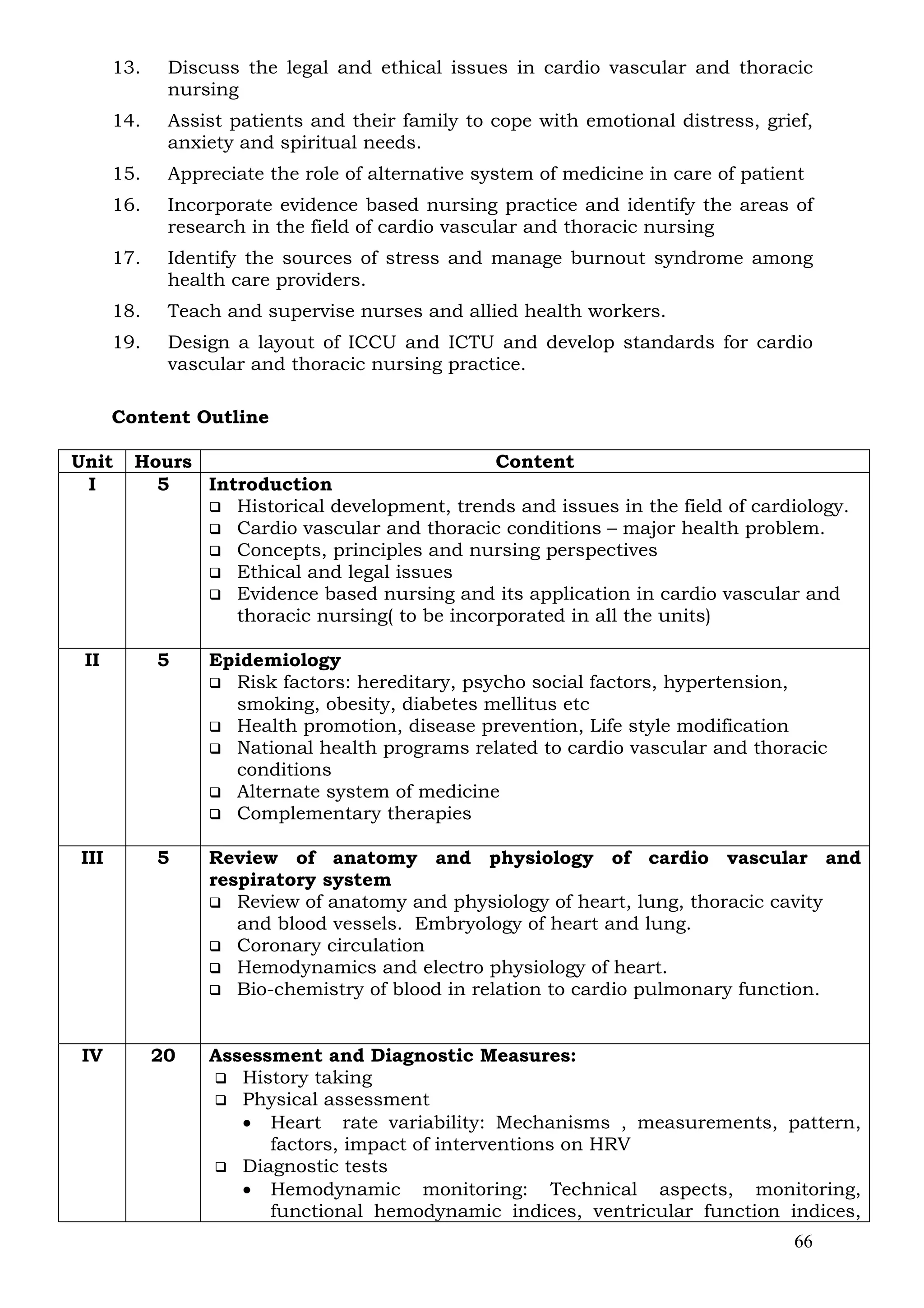 M.sc. nursing-syllabus | PDF