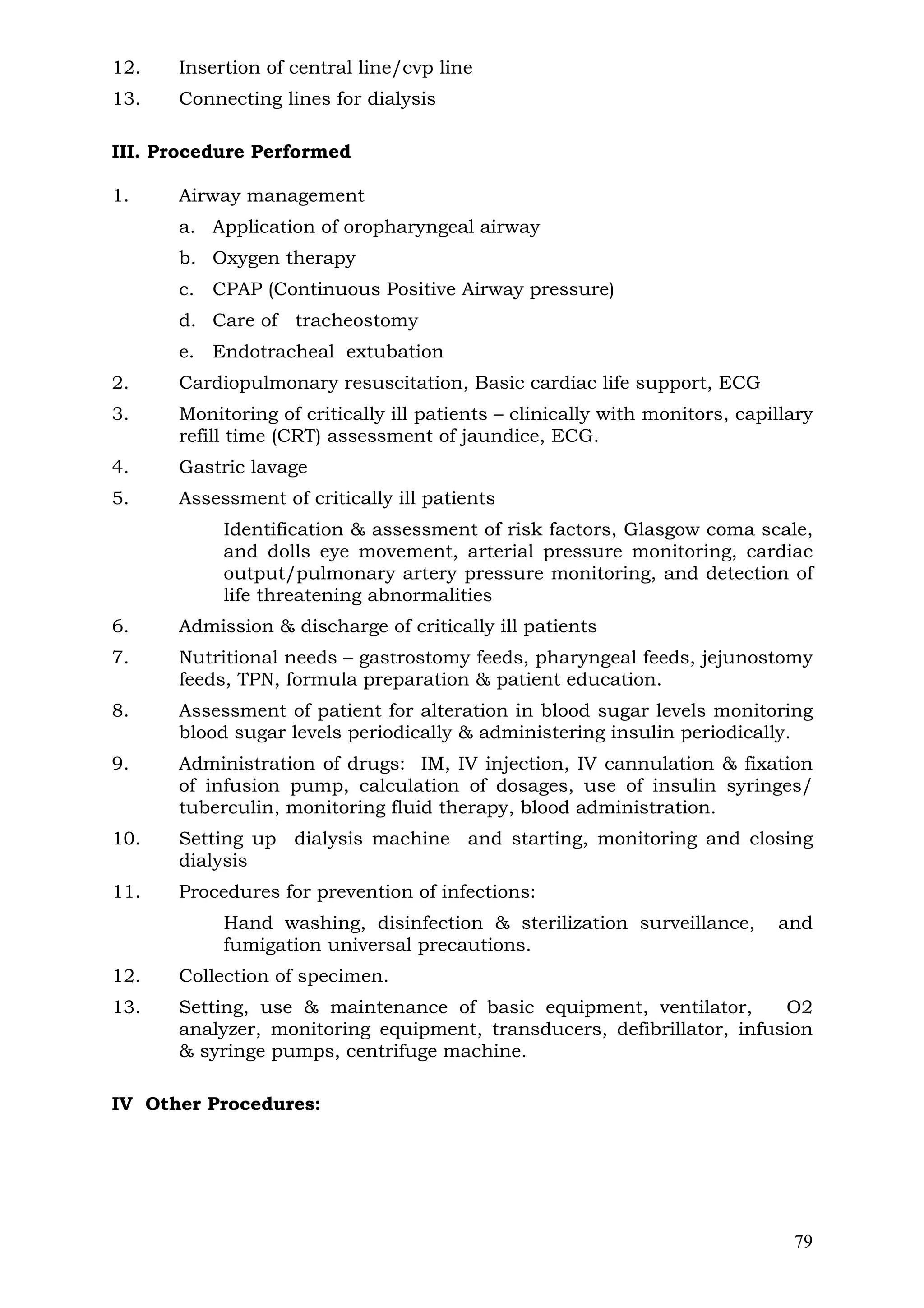 M.sc. nursing-syllabus | PDF