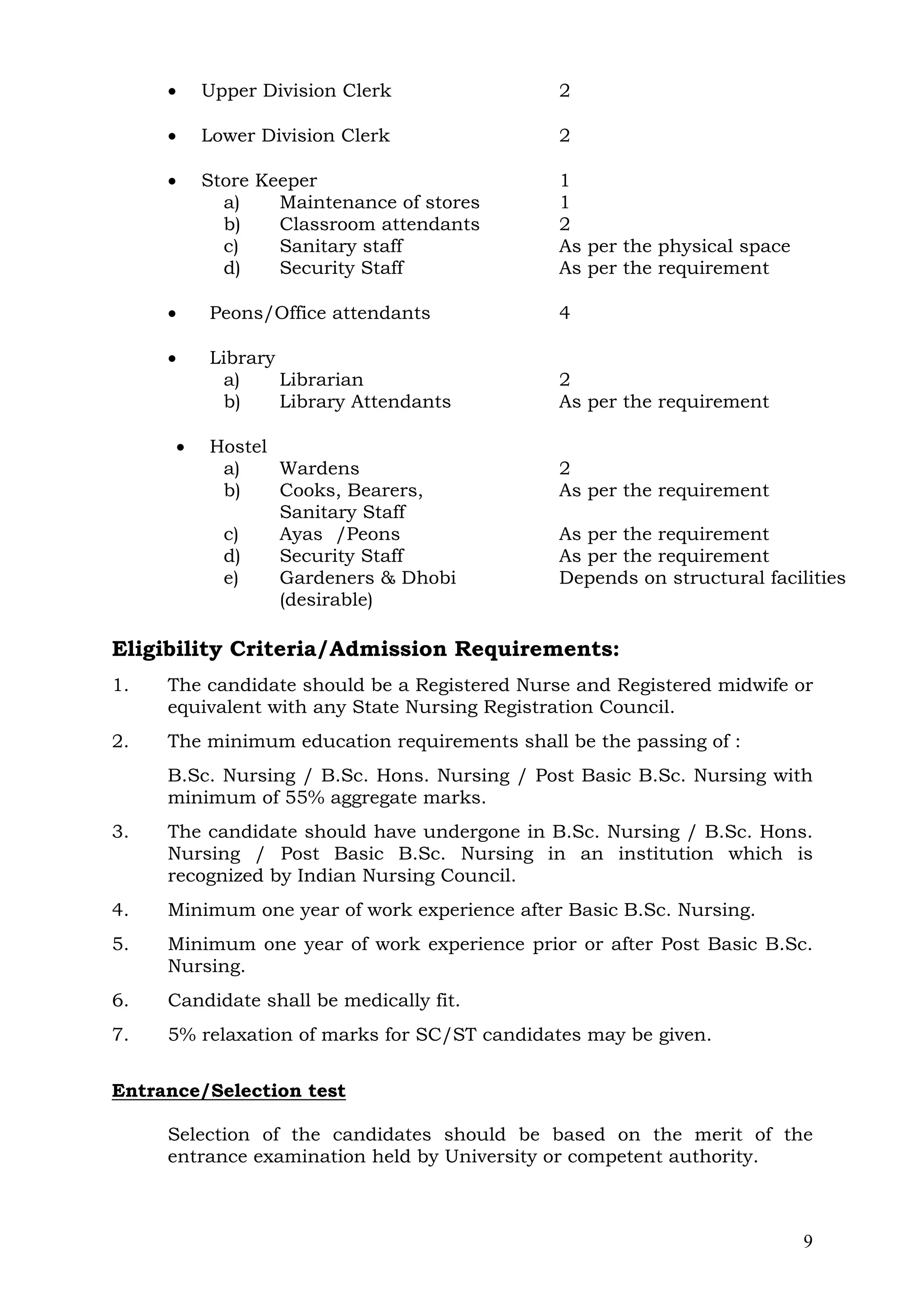 M.sc. nursing-syllabus | PDF