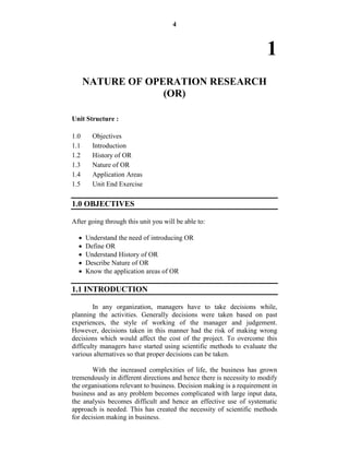 M.c.a.(sem iii) operation research | PDF