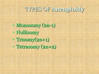 chromosomal mutation | PPT