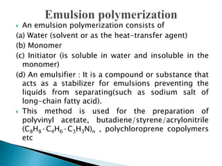 M.f polymerization | PPTX