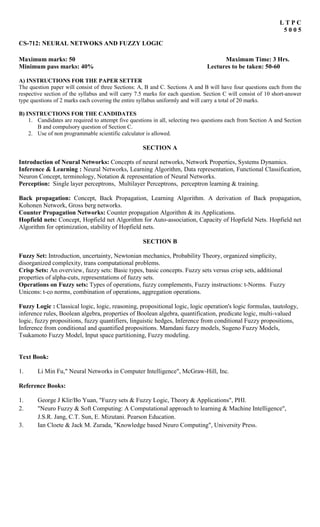 M.tech.(cse)(regular) part ii(semester iii & iv)1 | PDF